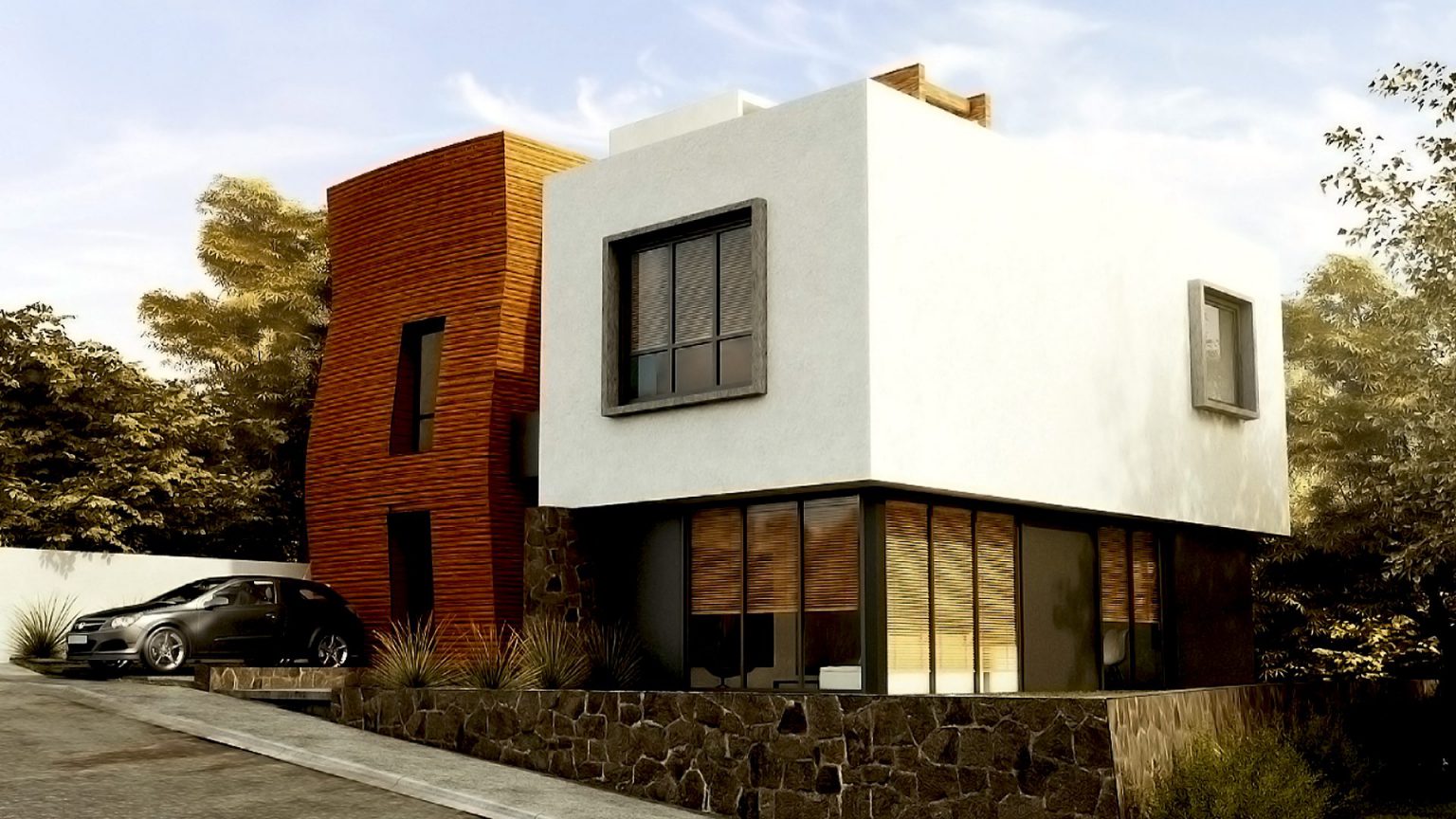 Modern architects in Mexico, Villa in Queretaro Mexico.