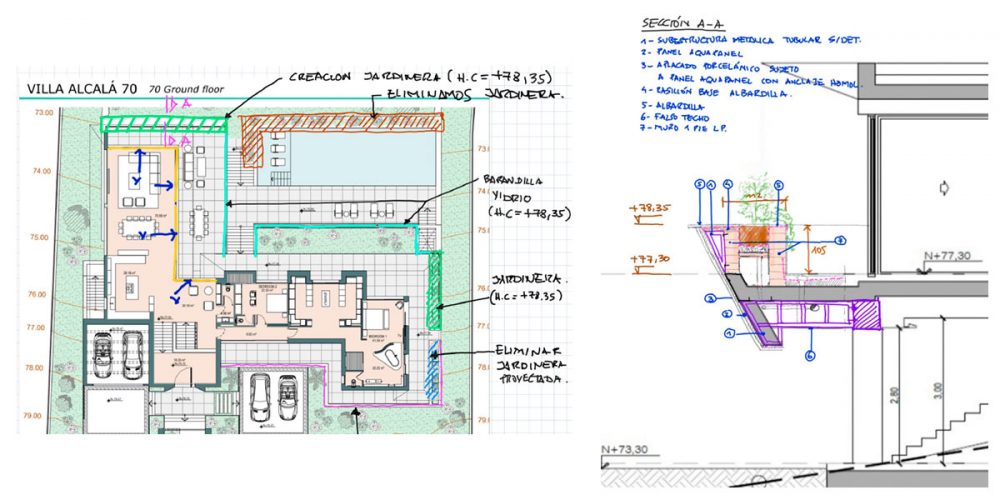 Designing and calculating loads on border planters